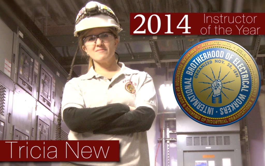 IBEW Instructor of the Year - 2014 - IBEW Hour Power