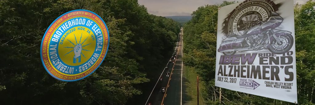 2017 IBEW Motorcycle Solidarity Ride: the Ride to End Alzheimer's